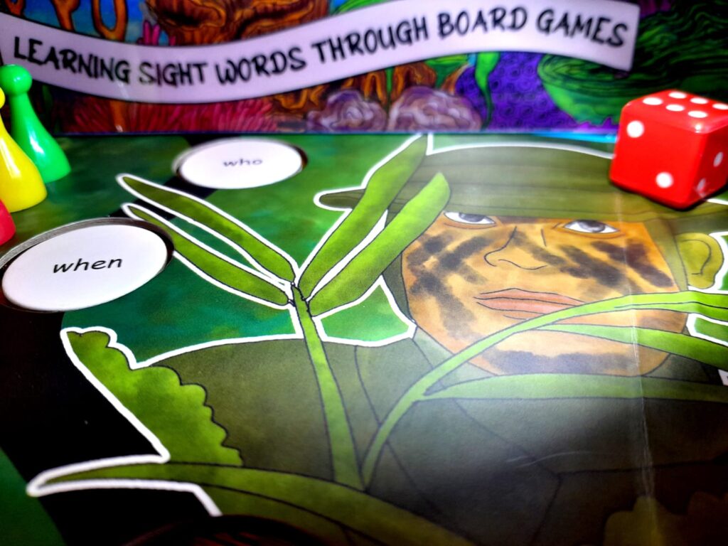 ACTION - Spike's Sight Words Board | Early Literacy Game