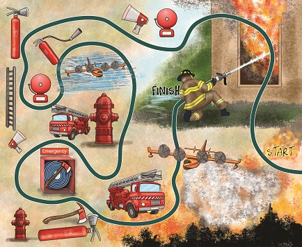 Firefighter | Spike's Sight Words