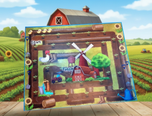 Farm - Spike's Sight Words Board | Early Literacy Game