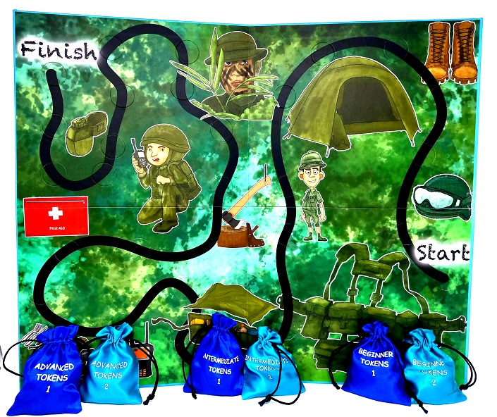 Army in the Jungle | Spike's Sight Words