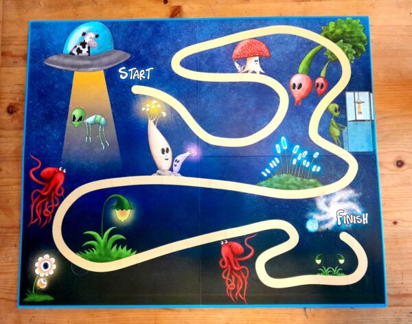 Aliens - Spike's Sight Words Board | Early Literacy Game