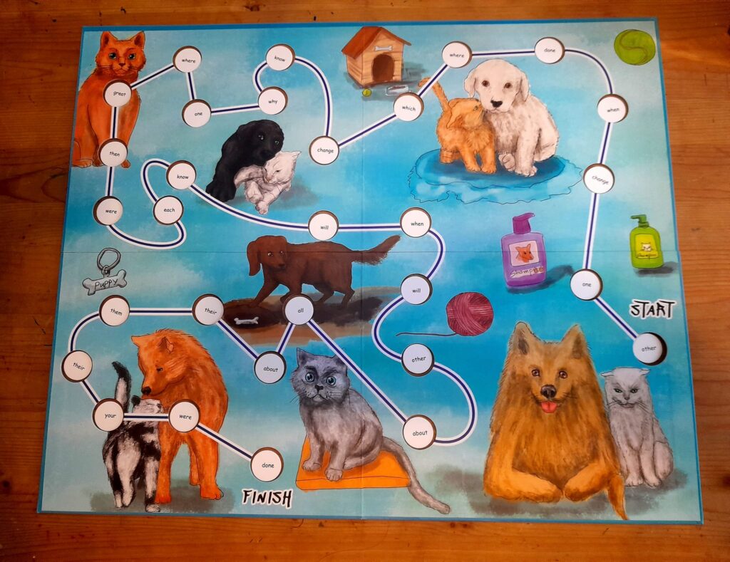 Cats and Dogs – Spike’s Sight Words