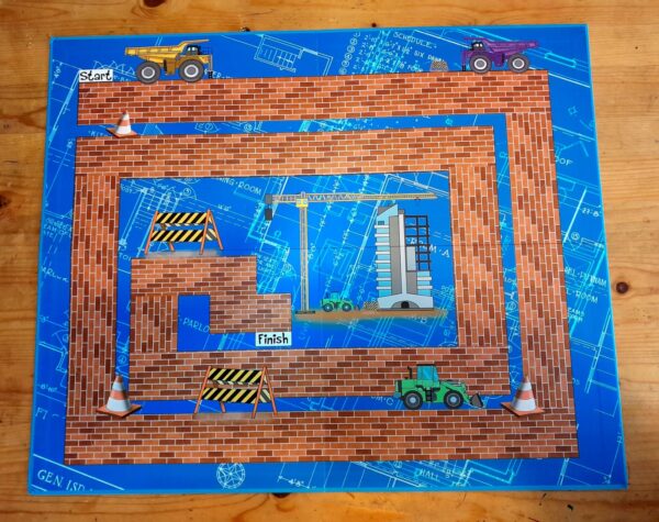 Construction - Spike's Sight Words Board | Literacy Game