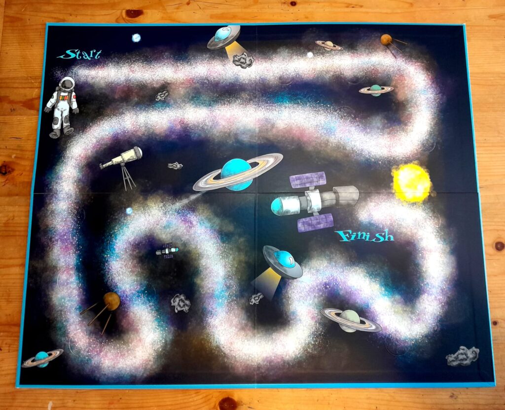 Space - Spike's Sight Words Board | Early Literacy Game