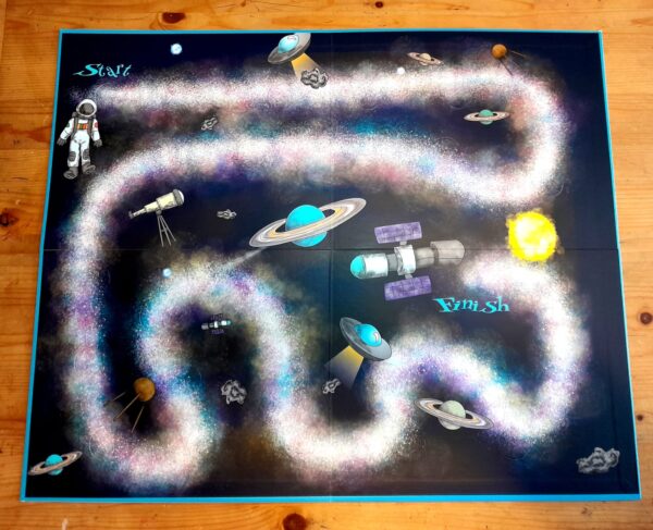 Space - Spike's Sight Words Board | Early Literacy Game