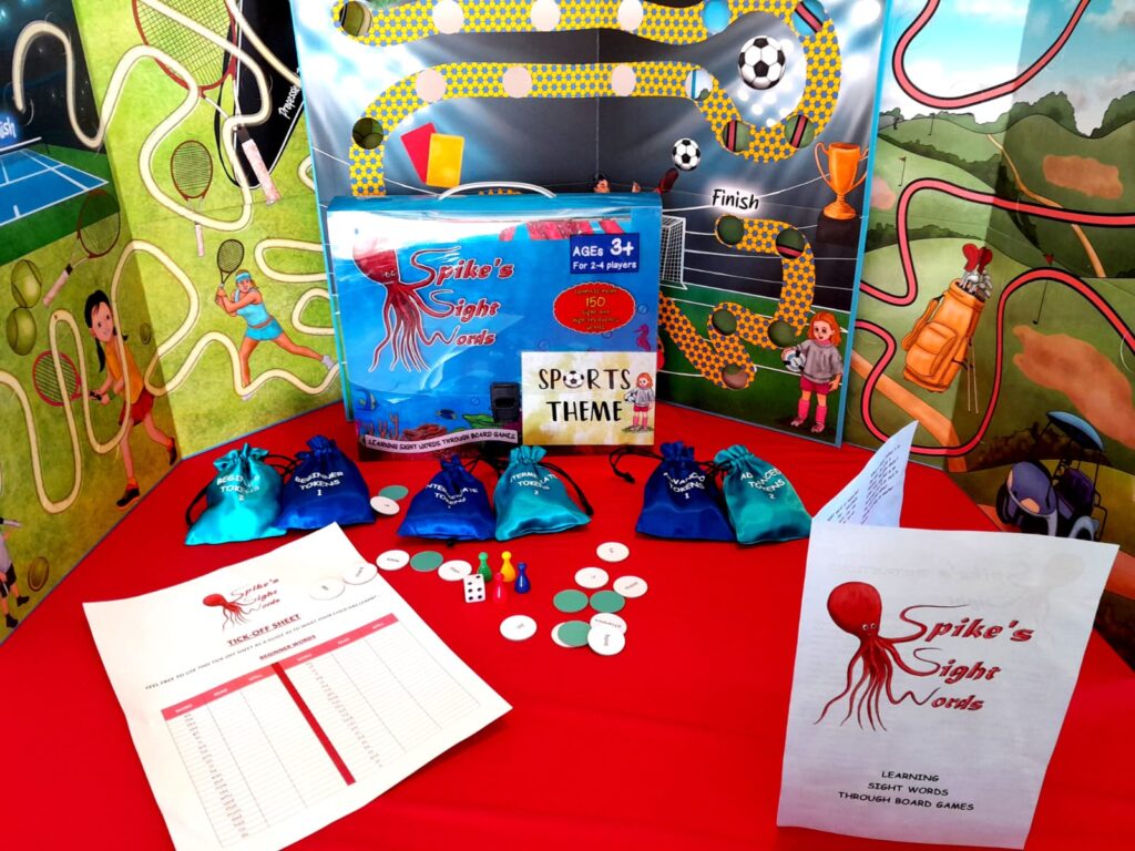 Sports Theme Pack 1 – Spike’s Sight Words