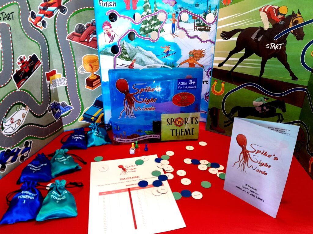 Sports Theme Pack 2 - Spike's Sight Words