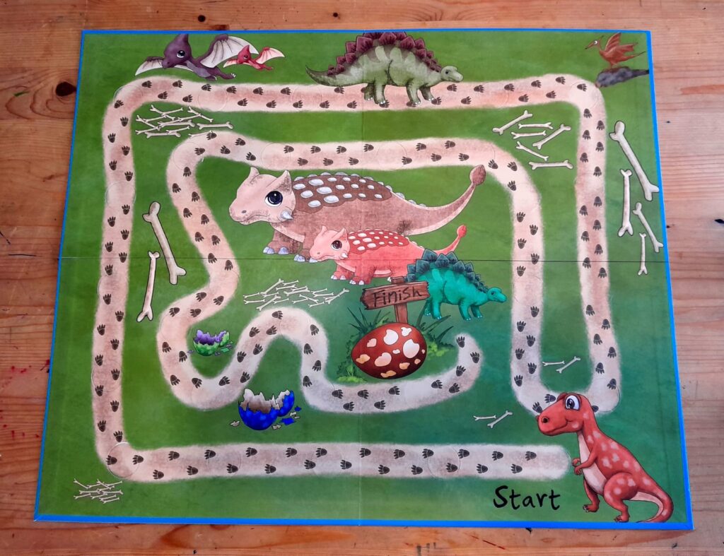 Dinosaur - Spike's Sight Words Board | Early Literacy Game