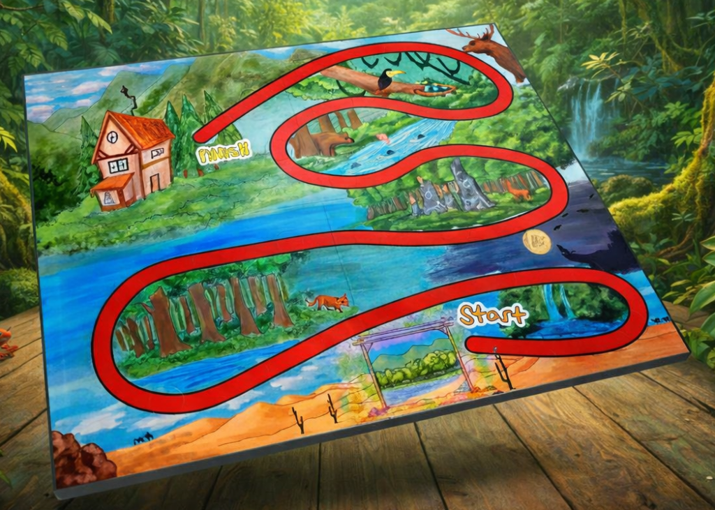 Jungle - Spike's Sight Words Board | Early Literacy Game