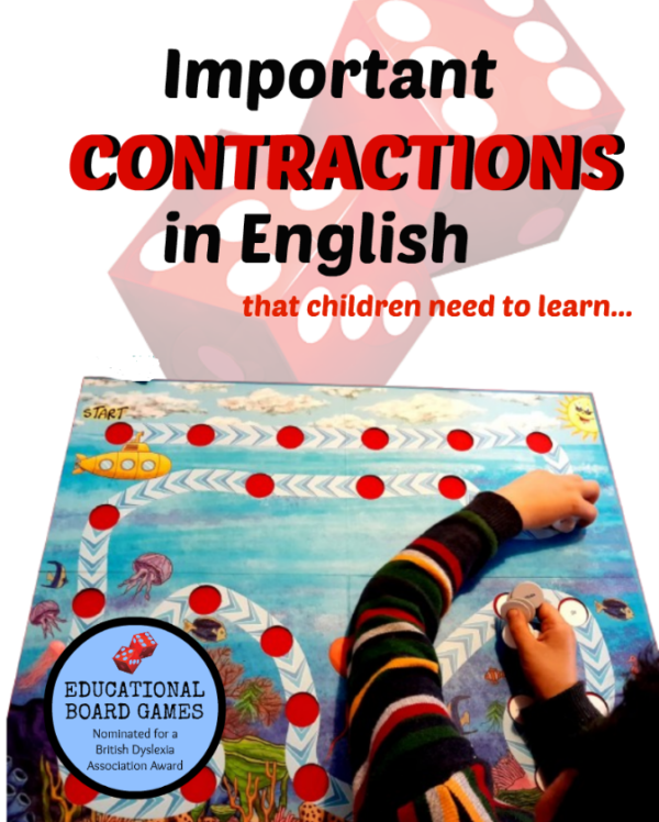 Important Contractions in English – Spike’s Sight Words